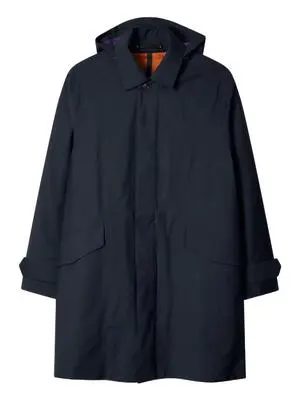 Paul Smith Detachable Hood Coat - Navy