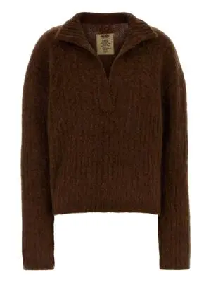 UMA WANG Uma Wang Oversized Polo Sweater