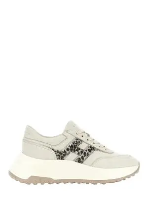 Hogan Hi-fi Sneakers With H Logo Detailing - Ivory