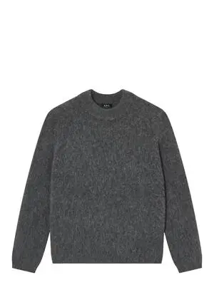 A.p.c. A.P.C. Dylan Loose-Fit Sweater Anthracite