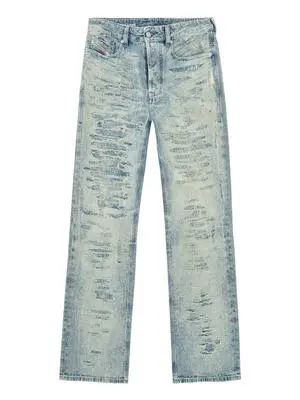 DIESEL® 1980-d-eeper Distressed Jeans - Medium Blue