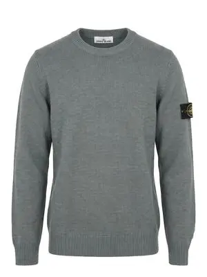 Stone Island Stone Island Lambswool Crew Neck Sweater Multicolor