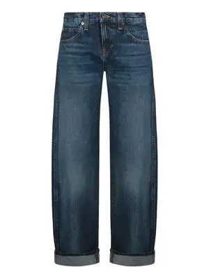 Khaite Belt Loop Jeans - Blue