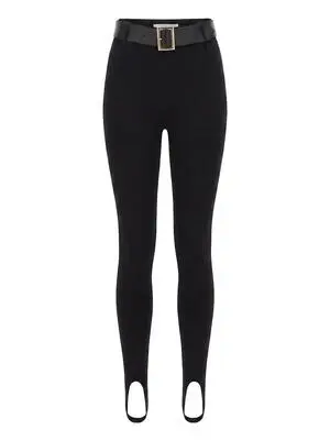 SELF-PORTRAIT Knit Stirrup Leggings - Multicolor