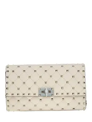 Valentino Garavani Rockstud Spike Quilted Nappa Shoulder Bag - Multicolor