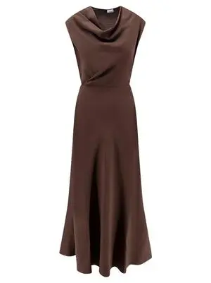 BRUNELLO CUCINELLI Brunello Cucinelli Flared Virgin Wool Dress