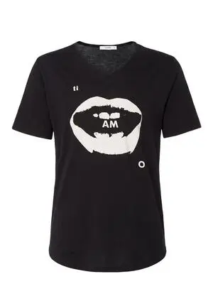 Fendi Ti Amo` Print T-shirt - Multicolor