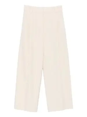 Brunello Cucinelli Cotton Pleated Pants - Multicolor