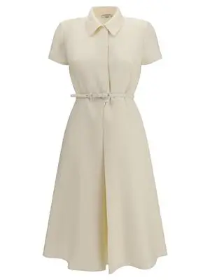 Fendi Wool And Silk Dress - Multicolor