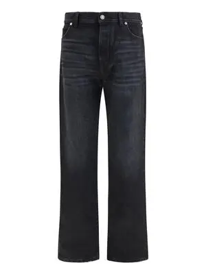 Fendi Long Jeans - Black