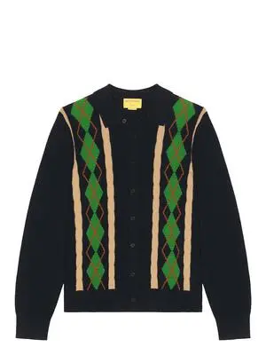 Guest In Residence Argyle Plaza Shirt - Midnight