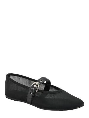 OPEN EDIT Esme Mary Jane Flat - Black