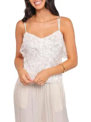 PETAL & PUP Zinnia Sequin Camisole - Ivory