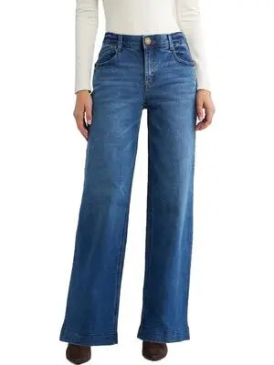 WIT & WISDOM Wit & Wisdom Sam High Waist Wide Leg Jeans