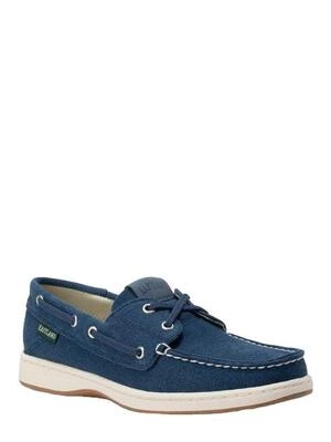 Eastland Canvas Moc Toe Boat Shoe - Navy