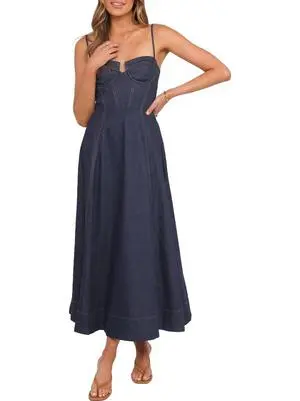 PETAL & PUP Marsden Midi Dress