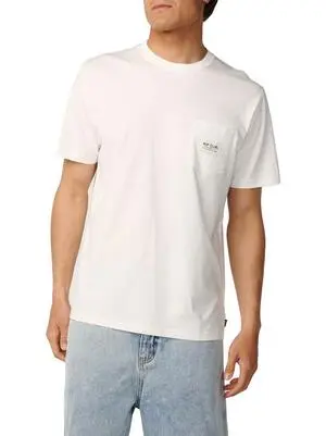 Rip Curl Pacific Rinse Pocket Graphic T-shirt Bone
