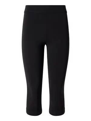 Dolce & Gabbana Crepe High-rise Straight-leg Capri Pants - Black