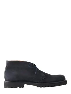 Mr P. Suede Desert Boots - Blue