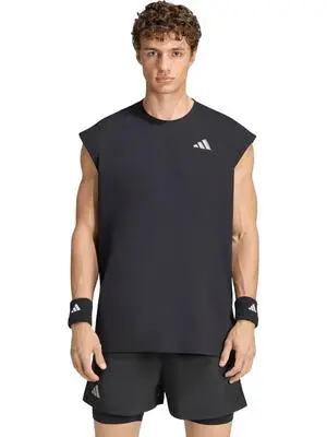 Adidas Tennis Climacool+ Oversized Sleeveless T-shirt - Black