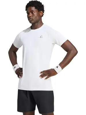 Adidas Tennis Climacool+ Freelift T-shirt Pro Xs White