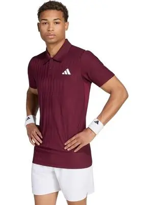 Adidas Tennis Climacool+ Airchill Freelift Polo Shirt - Maroon
