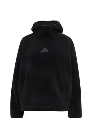 Adidas Xploric Climawarm High Pile Hoodie - Black
