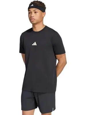 Adidas Tennis Us Graphic T-shirt - Black