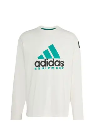 Adidas Equipment Essentials Long Sleeve Tee - Cloud White