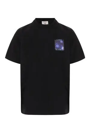 Casablanca Meduse Sportive Print T-shirt - Black