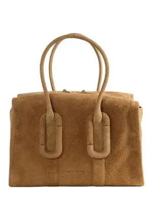 Marc Jacobs Marc Jacobs Textured Suede Tote Bag Hazelnut