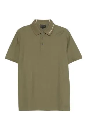 Emporio Armani Short-sleeved Polo Shirt - Green