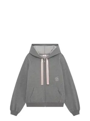 Repetto Zip-up Hoodie - Light Gray