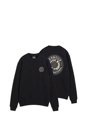 Barbour 90th Anniversary Graphic Sweatshirt - Black