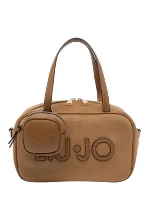 Liu Jo Logo Shoulder Bag - Beige