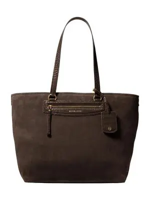 Michael Kors Jet Set Travel Extra-large Suede Tote Bag Brown