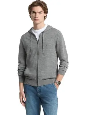 Michael Kors Wool Zip-up Hoodie In Size By - Grey