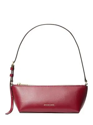 Michael Kors Laila Small Leather Pochette - Red