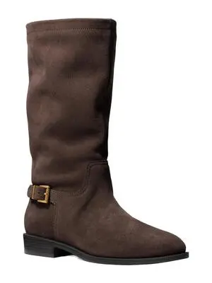 Michael Kors Harleigh Suede Boot In Size By - Brown