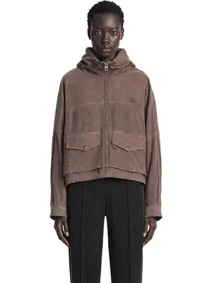 Loewe Suede Goatskin Jacket - Brown
