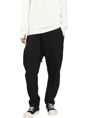 THOM KROM Stretch Nylon Track Pants - Black