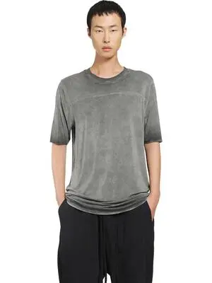 THOM KROM Viscose Jersey T-shirt - Grey