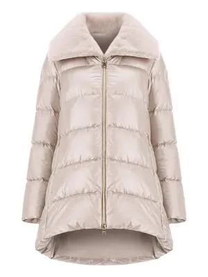 Herno A-shape Puffer Coat For - Beige