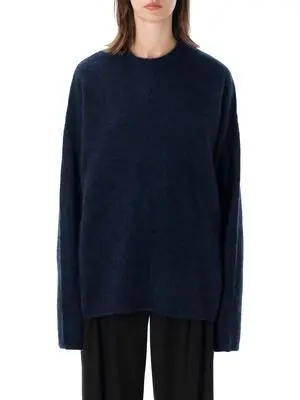 THE FRANKIE SHOP THE FRANKIE SHOP Oversized Mohair-Blend Crewneck Sweater