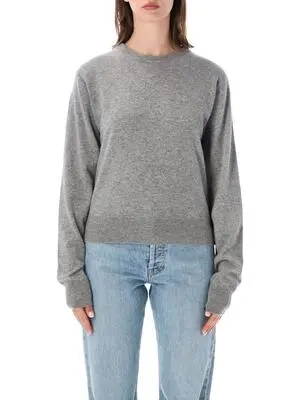 Extreme Cashmere EXTREME CASHMERE Lightweight Cashmere Crewneck Sweater Grigio