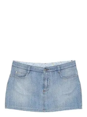 ERMANO SCERVINO Ermanno Scervino Denim Skirt - Multicolor