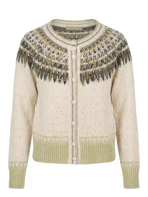 ERMANO SCERVINO Ermanno Scervino Wool Cardigan - Multicolor