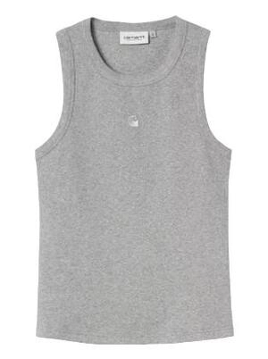 Carhartt Wip Ribbed Tank Top - Grey Heather