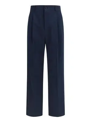 Valentino Garavani Straight Leg Trousers - Blue
