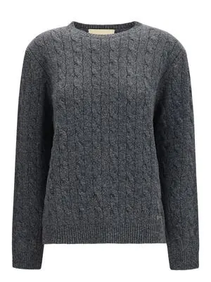 Valentino Garavani VALENTINO Virgin Wool Sweater Grey